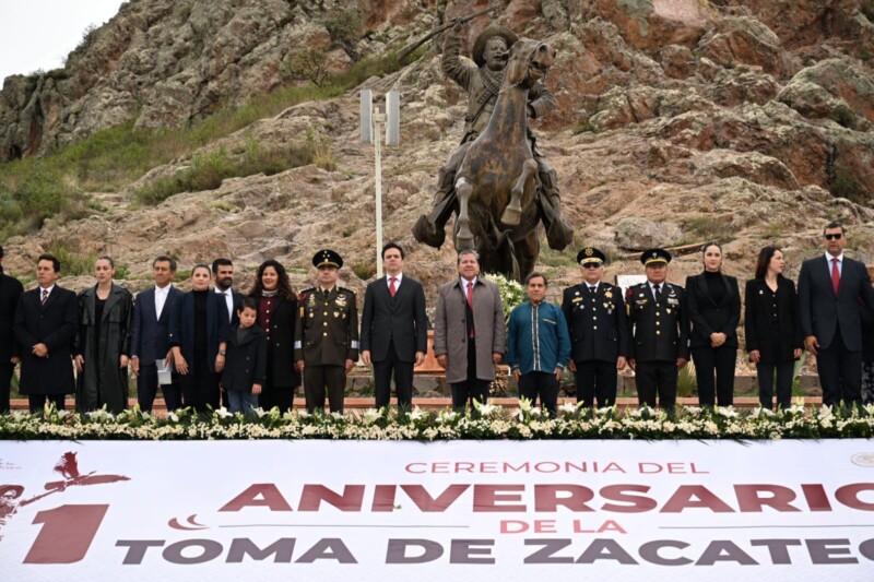 Conmemora Gobernador David Monreal el 111 Aniversario de la Toma de ...